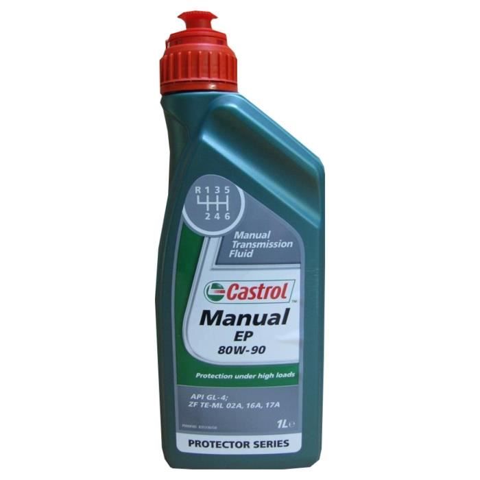 Huile pour transmissions Castrol Manual EP 80W-90 1 Litres Boîte ...