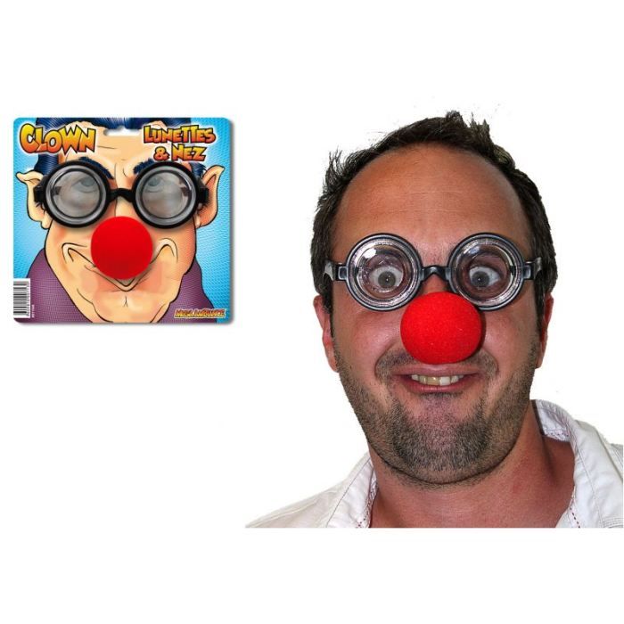 Lunette Et Nez De Clown Achat Vente Accessoire Déguisement Lunette Et Nez De Clown Cdiscount