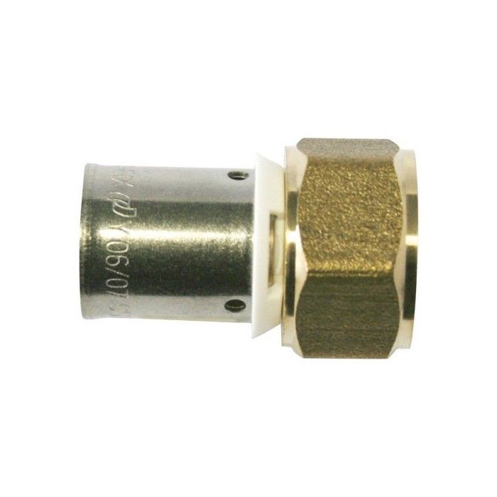 Raccord Ecrou Libre PER à sertir/ 16-20X27(3/4 Raccord Ecrou Libre PER à sertir/ 16-20X27(3/4