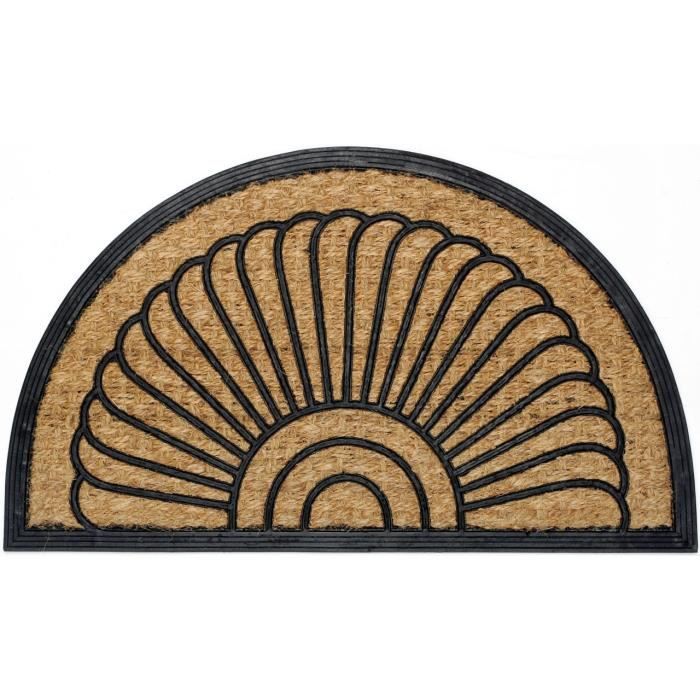 Tapis paillasson entrée ceylan demi-lune motif 2 - Achat / Vente ... Tapis paillasson entrée ceylan demi-lune motif 2 - Achat / Vente ...