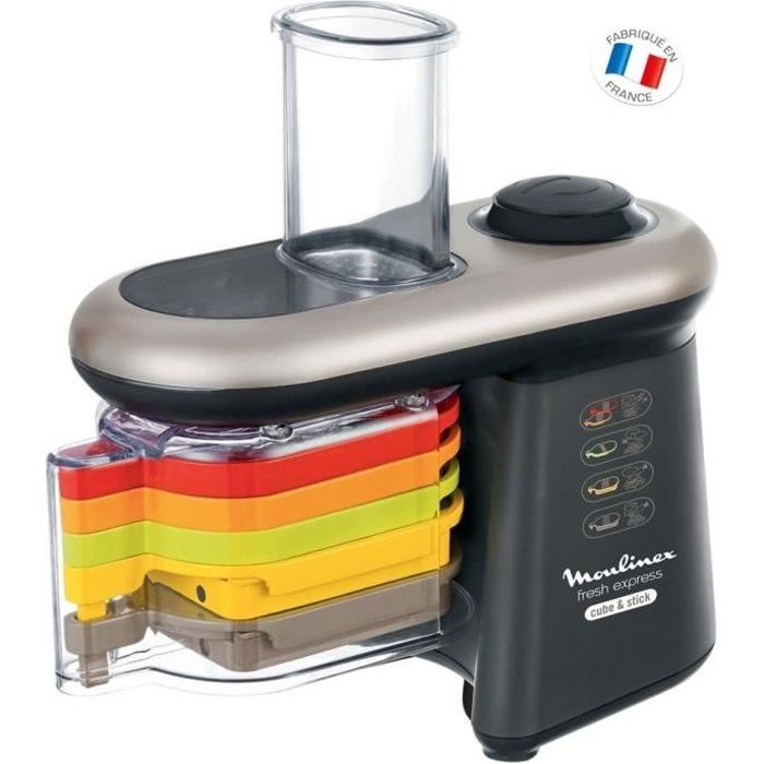 MOULINEX - Fresh express cube and stick noir/silver - DJ905810 - Achat ...