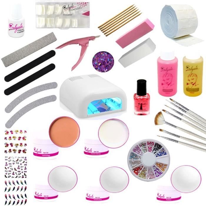 Kit manucure gel uv complet - Ziloo.fr