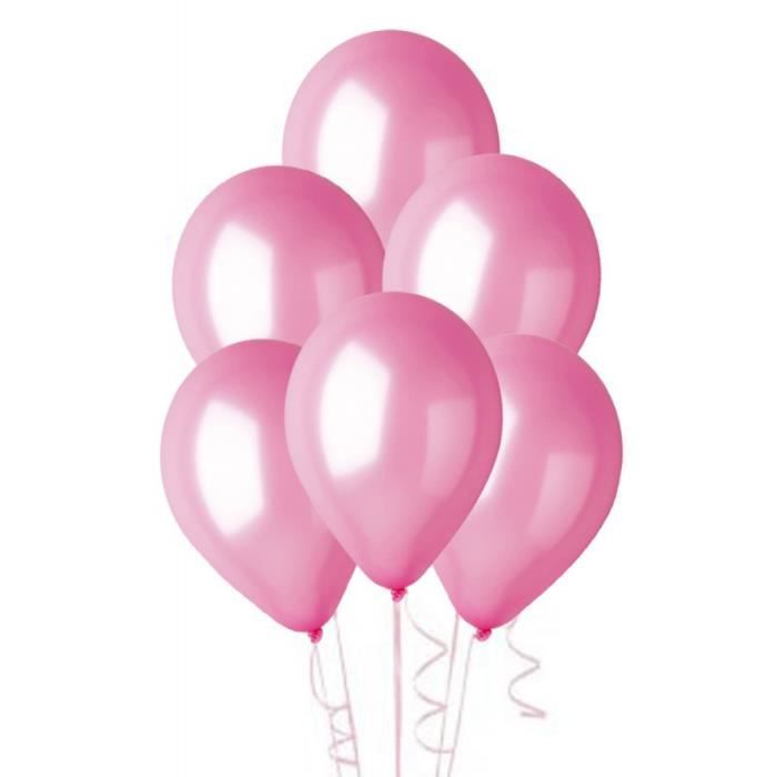 Ballons roses nacrés 100 ballons Achat Vente kit de decoration