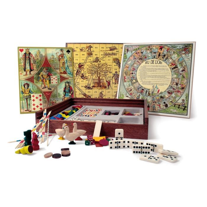 JEUJURA Mon Coffret De Jeux Tradition Achat Vente Mallette Multi