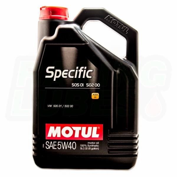 Motul Specific 505.1 502 00 5W40 - Conditionnement - Carton de 4 X 5 L ...