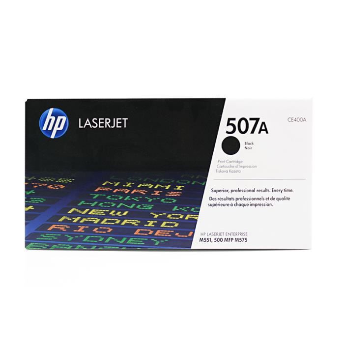 HP LaserJet Pro 500 color MFP M 570 dn - Original HP CE400A - Cartouche ...
