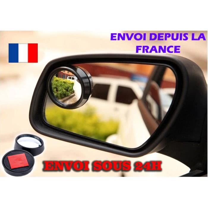 Miroir Convexe Angle Mort Ø 50mm Lot De 2 Grand Angle Voiture - Achat 