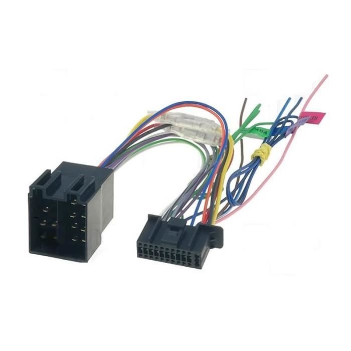 Câble adaptateur connecteur faisceau ISO pour autoradio KENWOOD pin Achat Vente