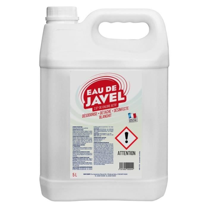 Javel 5l - Achat / Vente Javel 5l pas cher - Cdiscount