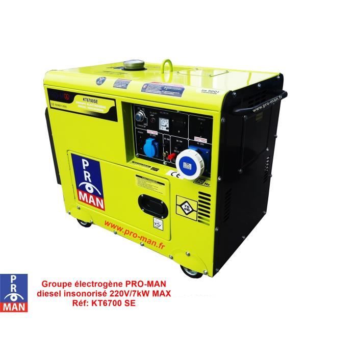 Groupe électrogène diesel insonorisé 7kw / 9 kVa capoté super ... Groupe électrogène diesel insonorisé 7kw / 9 kVa capoté super ...