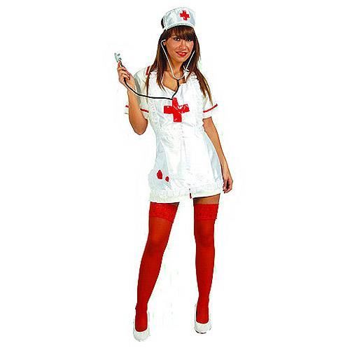 Deguisement Set Infirmiere Sexy Coiffe Tablier … Achat Vente