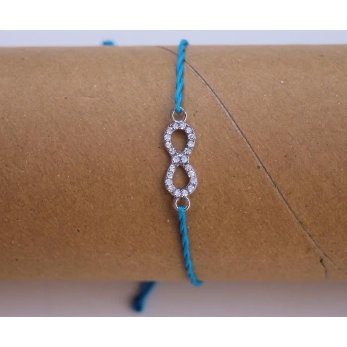 Bracelets BAHIA Signe INFINI Bleu - Achat / Vente bracelet - gourmette ... Bracelets BAHIA Signe INFINI Bleu - Achat / Vente bracelet - gourmette ...