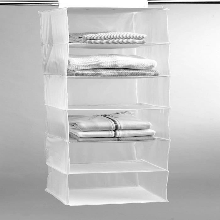 Rack à pulls 6 niveaux. Rangement dressing - Achat / Vente housse habit ...