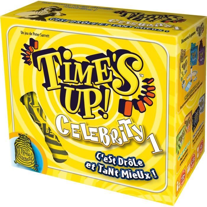 ASMODEE TIME'S UP Celebrity 1 Jaune Jeu de société - Achat / Vente jeu ... ASMODEE TIME'S UP Celebrity 1 Jaune Jeu de société - Achat / Vente jeu ...
