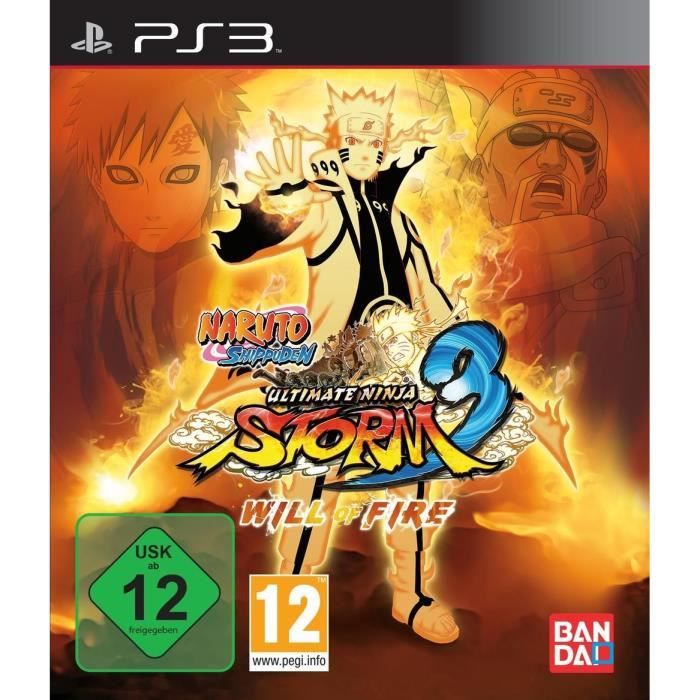 NARUTO ULTIMATE NINJA STORM 3 CLT NARUTO PS3 - Achat / Vente jeu ps3 ...
