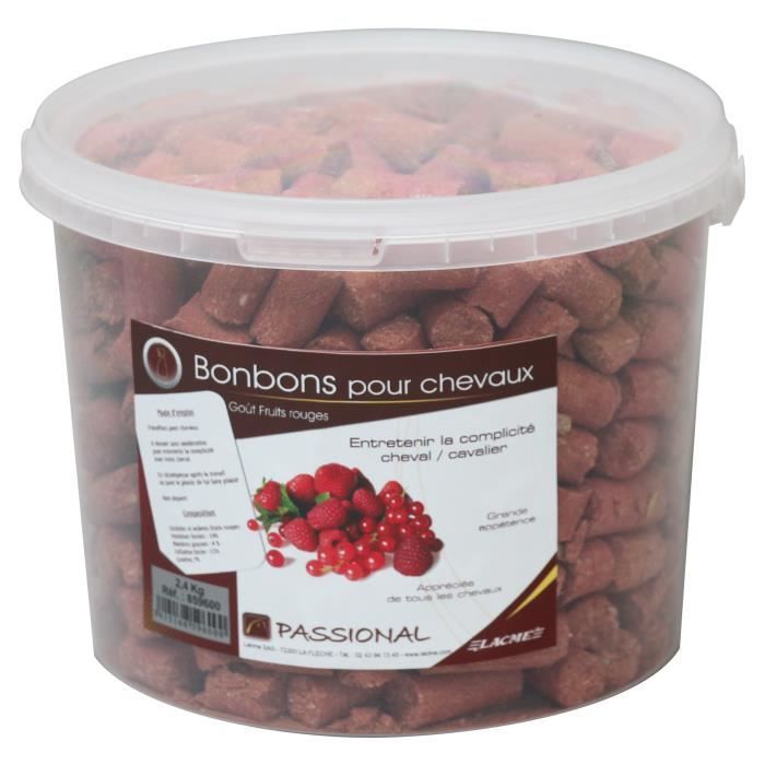 Cheval - BONBONS FRUITS ROUGES SEAU 2.3KG - Achat / Vente friandise ...