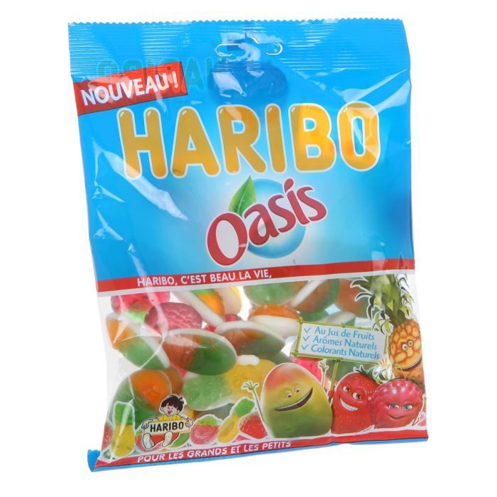 Haribo bonbons oasis 220g - Achat / Vente bonbons acidulés HARIBO Oasis ...