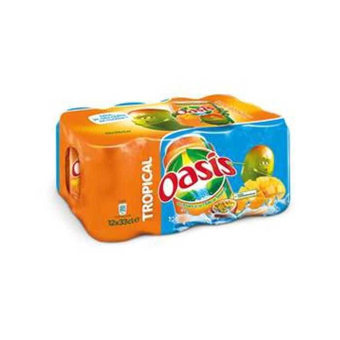 OASIS Tropical Canettes 12x33cl - Achat / Vente boisson fruit - légume ...