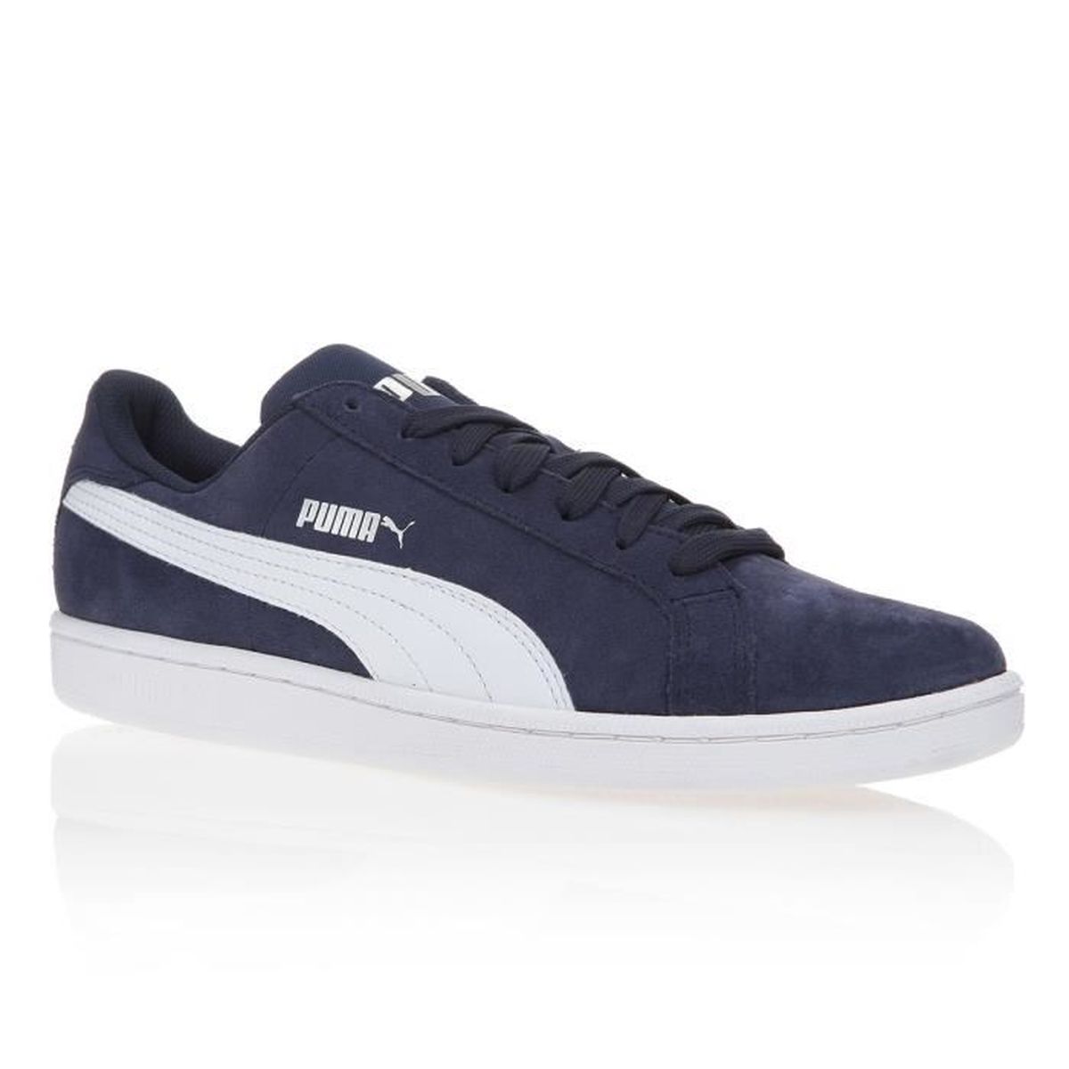 PUMA Baskets Smash Chaussures Homme homme Marine et blanc- Achat ...