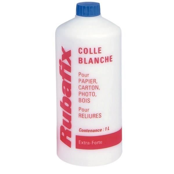 RUBAFIX Colle Blanche de 1 Litre - Achat / Vente colle - pate adhesive ...