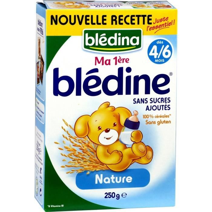 BLEDINE Ma 1ère Blédine Goût Nature 250g - Achat / Vente céréales bébé ...