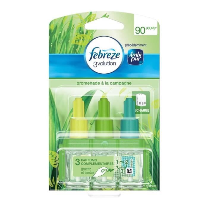 FEBREZE Recharge 3Volution Promenade à la Campagne - Achat / Vente ...