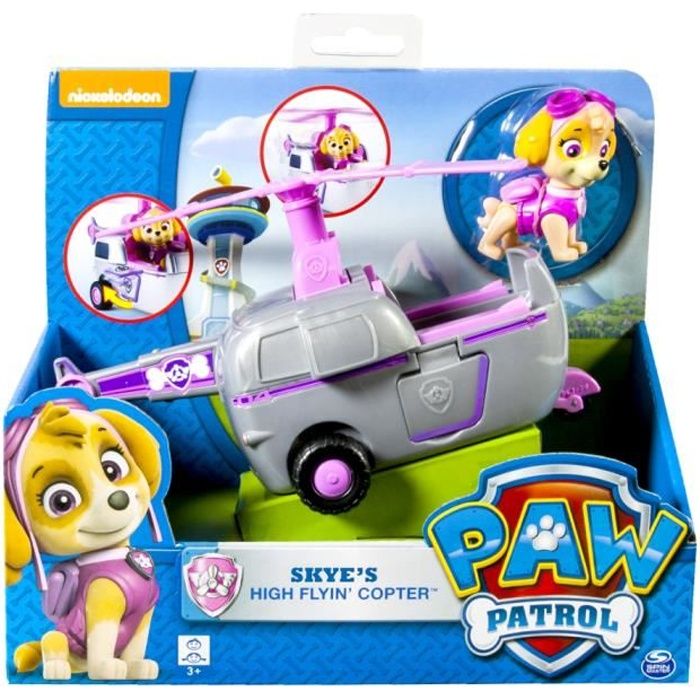 PAW PATROL - Figurine + véhicule Stella - Achat / Vente figurine ...