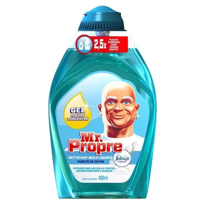 MR PROPRE Gel liquide pur coton - 400 ml - Achat / Vente nettoyage ...
