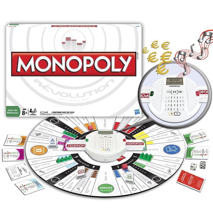 Monopoly Révolution - Achat / Vente jeu société - plateau - Cdiscount