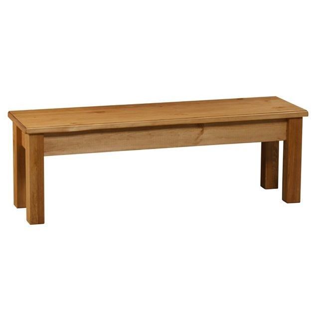 Banc rustique en pin 160 cm - Achat / Vente banc - Cdiscount