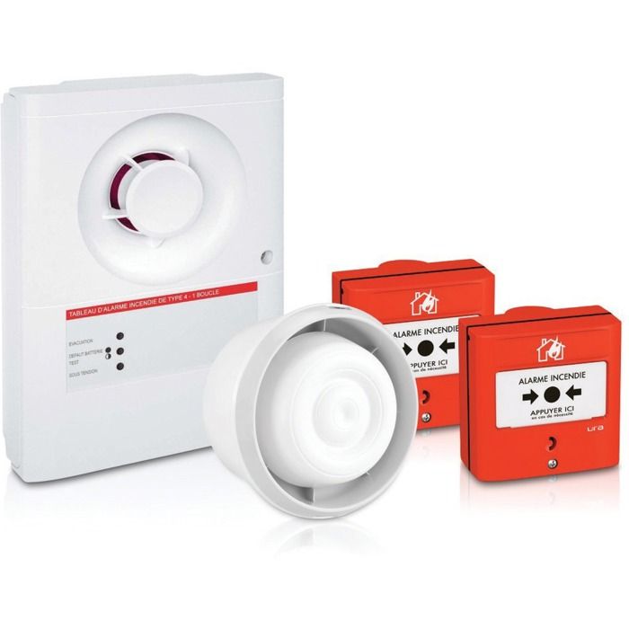 Kit alarme incendie type 4 - Achat / Vente kit alarme Kit alarme ...