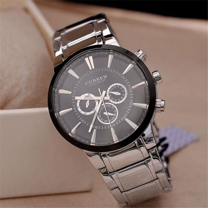 montre acier curren