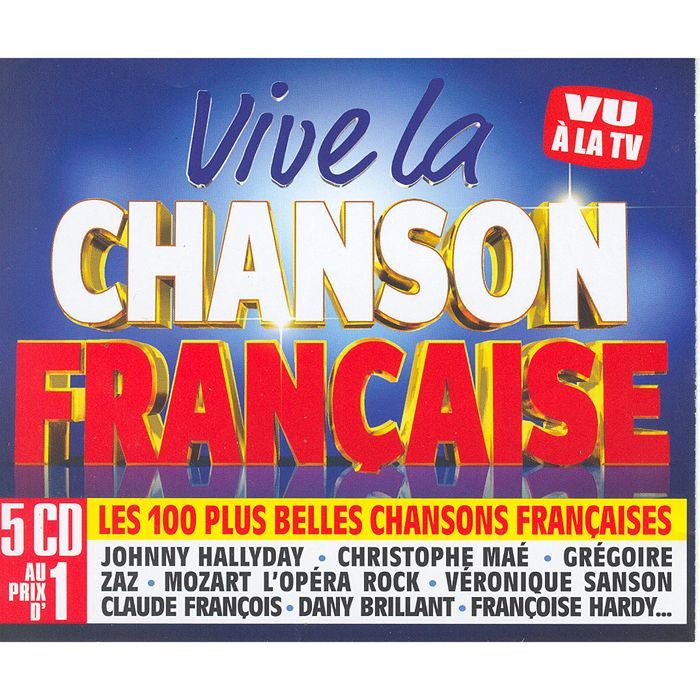 VIVE LA CHANSON FRANCAISE - Compilation - Achat CD cd compilation pas ...