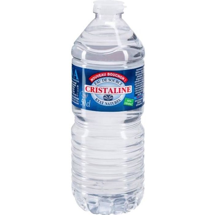Cristaline 50cl (pack de 24) - Achat / Vente eau plate Cristaline 50cl ...