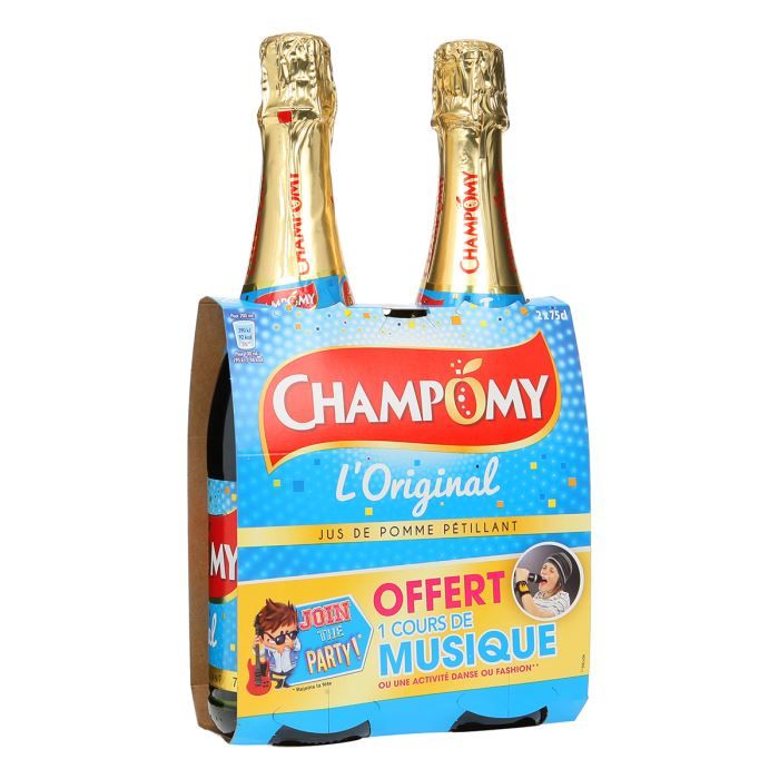 champomy l'original jus de pomme pétillant 2x75cl - Achat / Vente soda ...