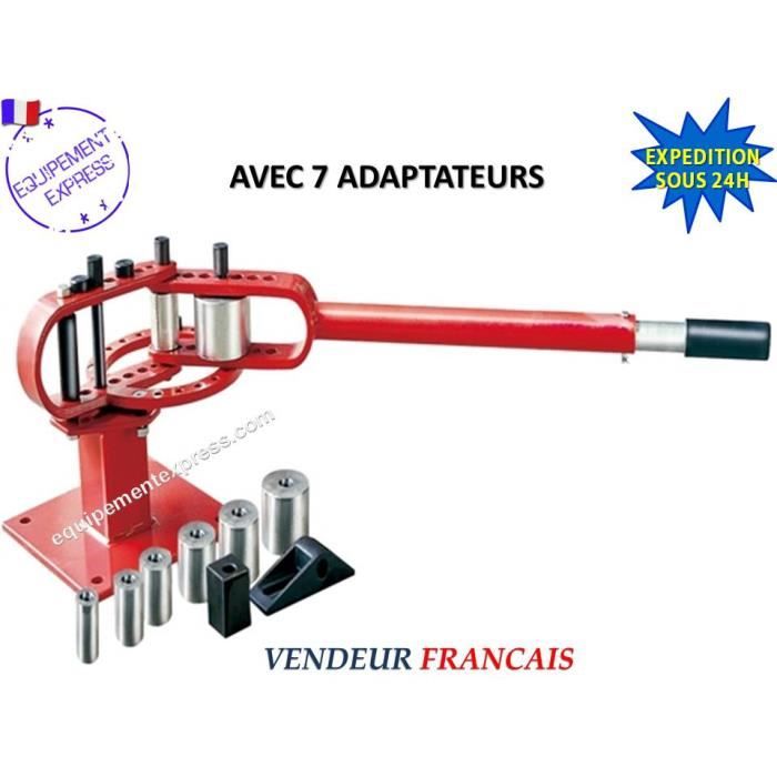 CINTREUSE PLIEUSE - PRESSE A CINTRER MANUELLE FER PLAT ET ROND + 7 ...