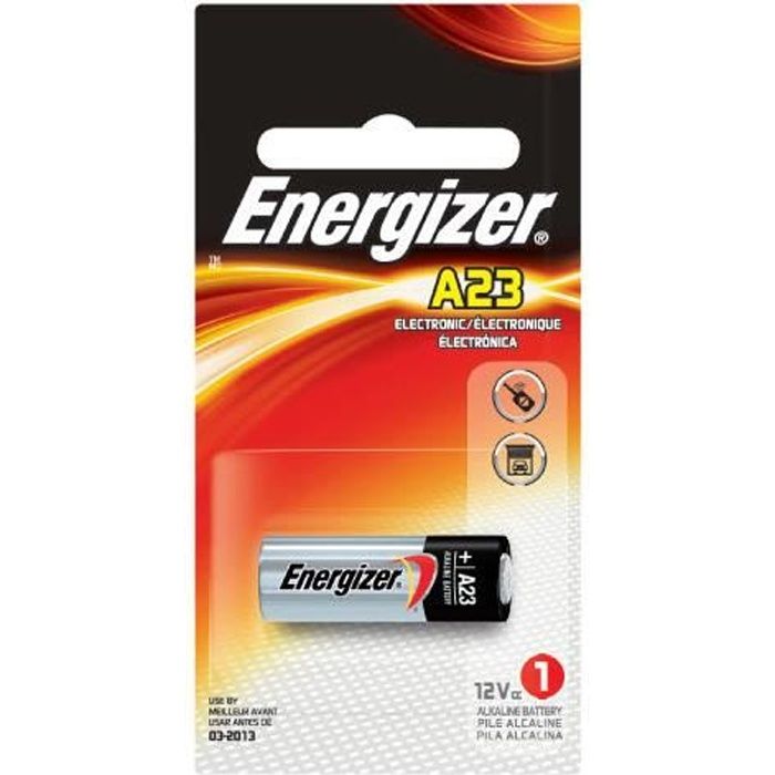 Pile alcaline 23A V23 12V ENERGIZER - Achat / Vente piles - Cdiscount