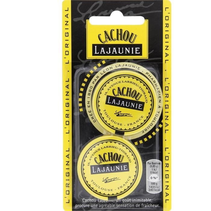 CONFISERIE DE SUCRE Cachou Lajaunie Traditionnels