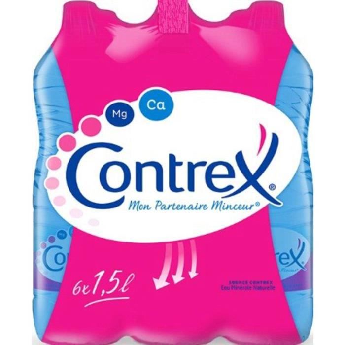 CONTREX Eau minérale naturelle - Plate 6x1,5l - Achat / Vente eau plate ...