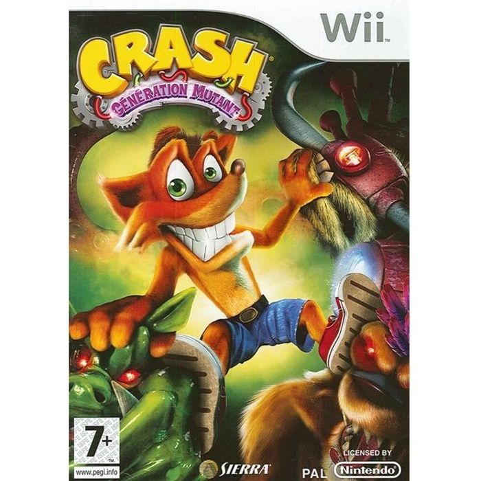 CRASH : Génération mutant / JEU CONSOLE Wii - Achat / Vente jeu wii ...