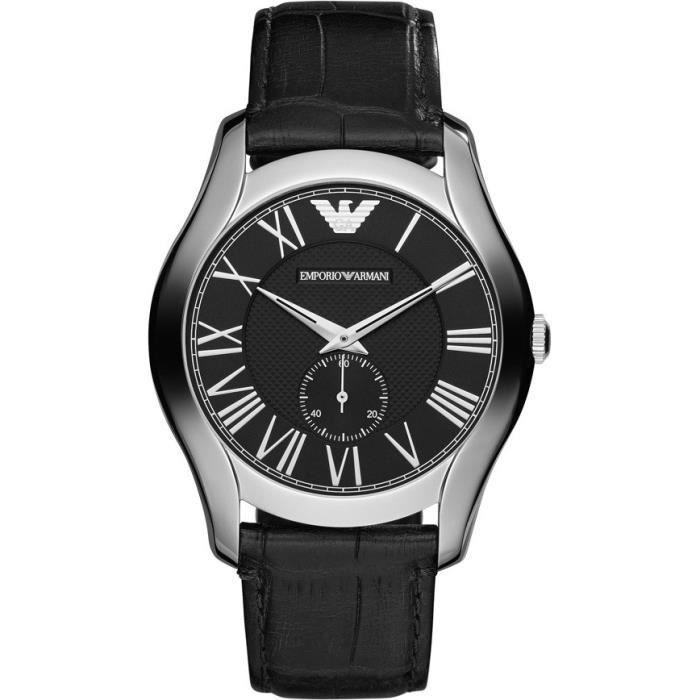montre homme emporio armani ar5866 noir