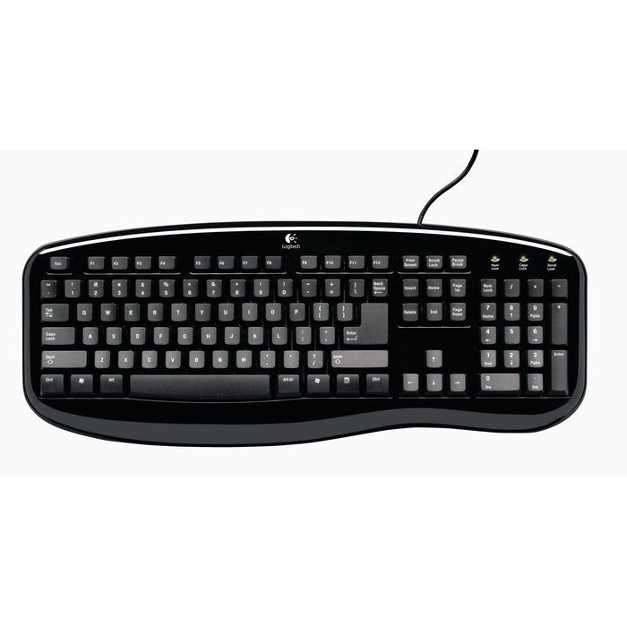 Logitech Classic Keyboard 200 - Achat / Vente clavier Logitech Classic ...