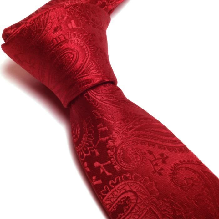 Cravate rouge - les bons plans de Micromonde