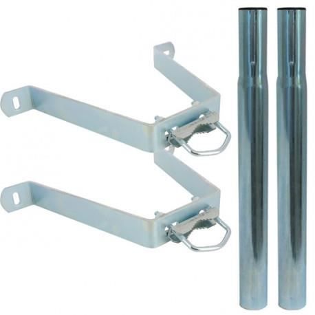 SEDEA kit de fixation mural pour antenne TV TNT et parabole Satellite ...