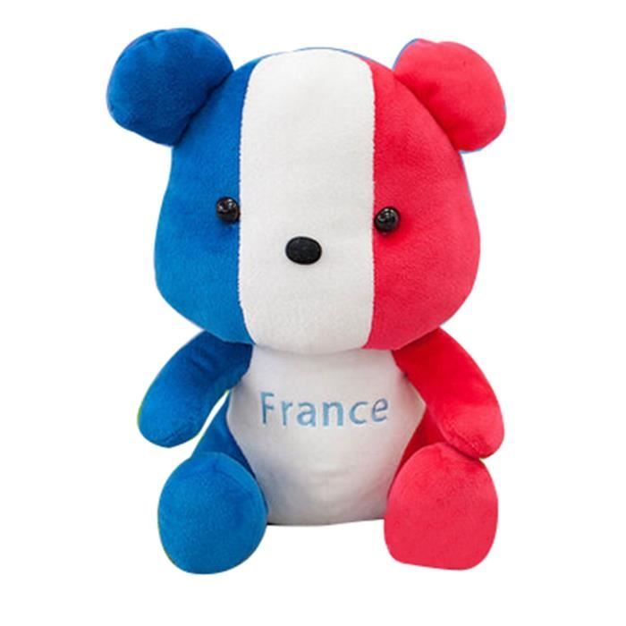 Poupée en peluche Creative Toy Drapeau National Ours Conception peluche ...