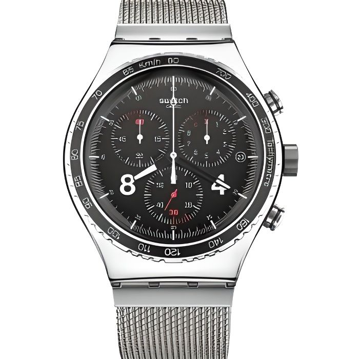 montre avec maille milanaise