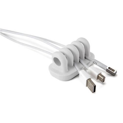 Support Câbles de bureau Quiky - blanc - Achat / Vente alimentation ...