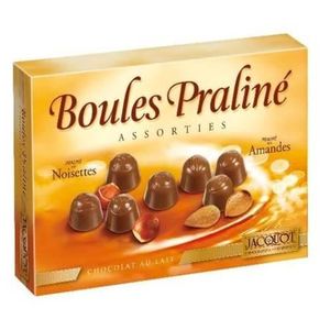 Confiserie de Noël: Jacquot Boules praliné amandes et noisettes, 1 Kg ...