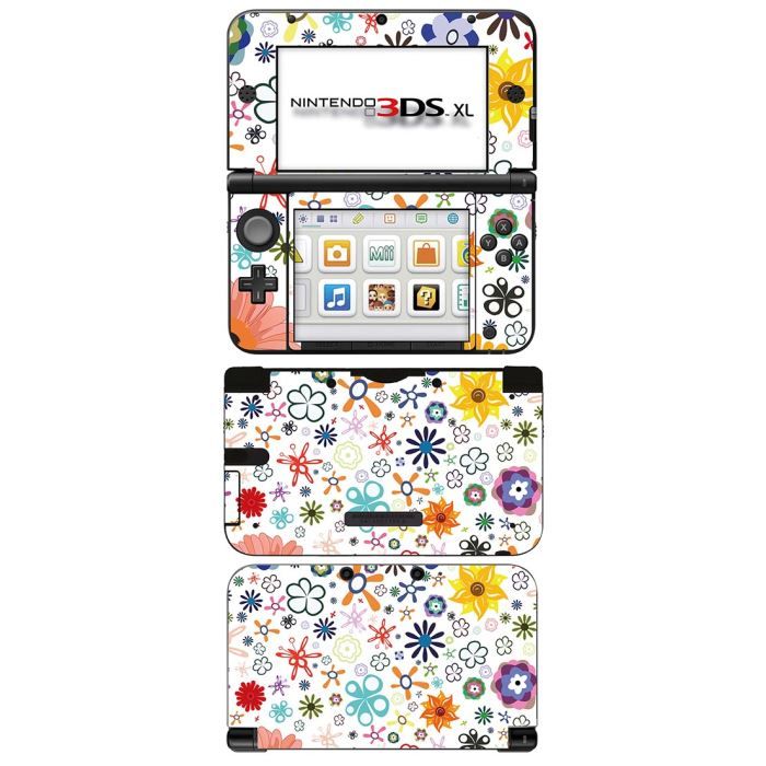 Skin Stickers pour nintendo 3DS XL (Sticker : Spring flowers) - Achat ...