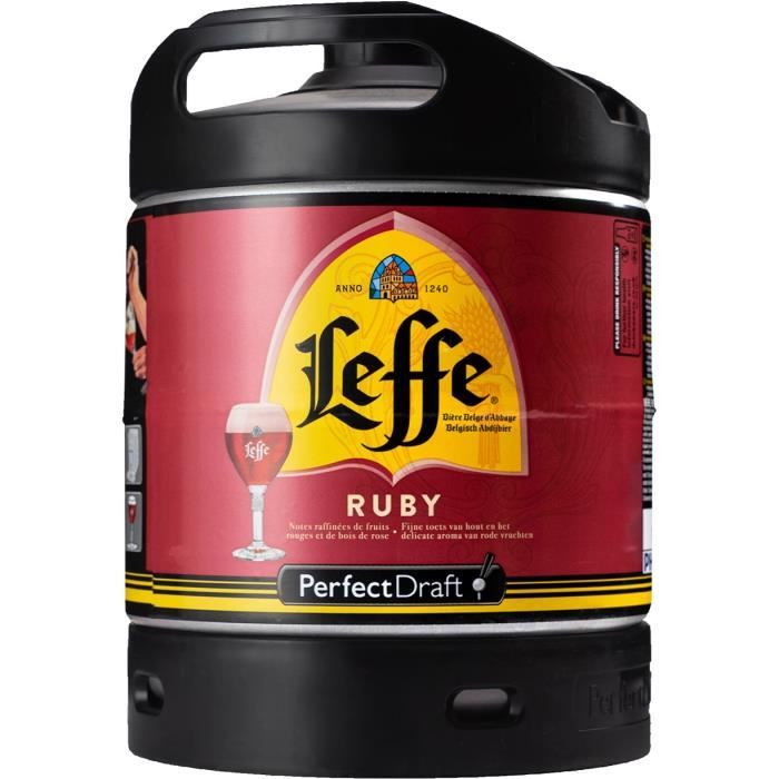 Fût Perfectdraft Leffe Ruby - Achat / Vente bière Fût Perfectdraft ...